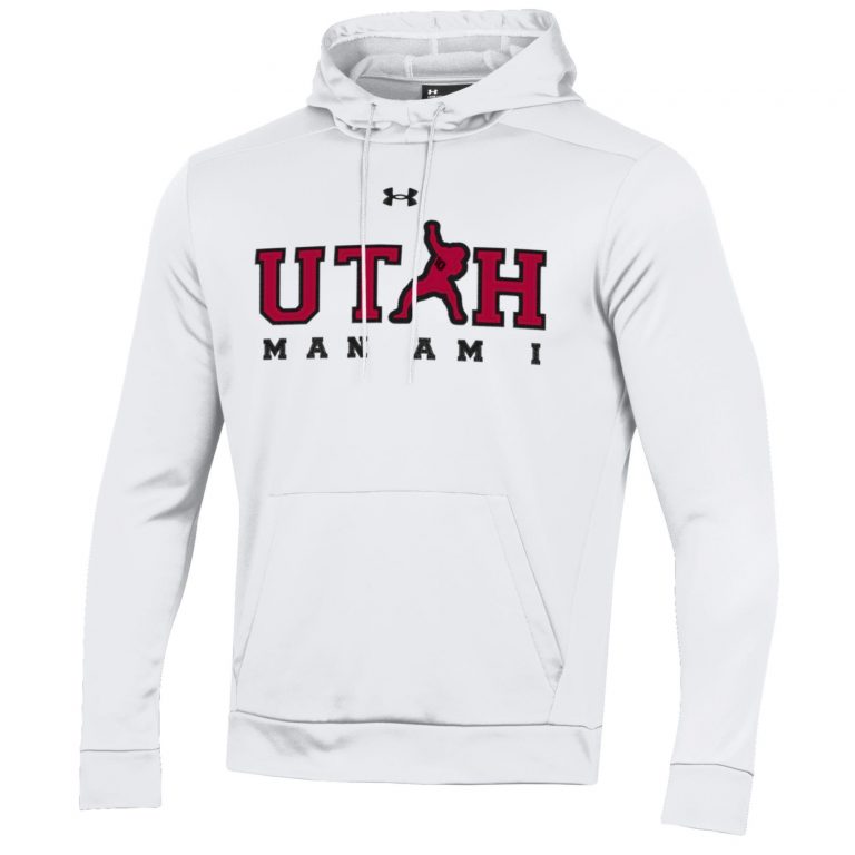 White Utah Man Tech Hoodie – UTAH MAN